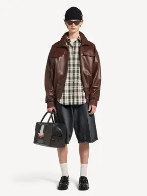 Balenciaga Regular-fit Cotton Flannel Check Shirt