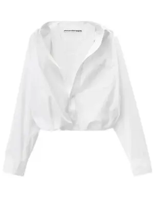 Alexander Wang Ruffled Shirt With Integrated Top