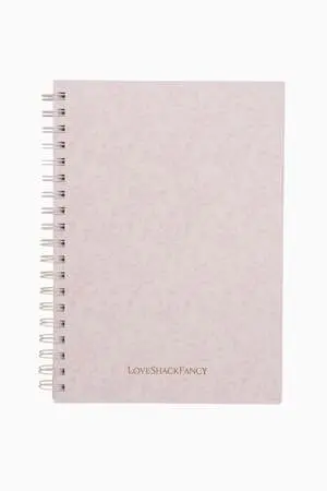 LoveShackFancy Spiral Notebook - Chantilly
