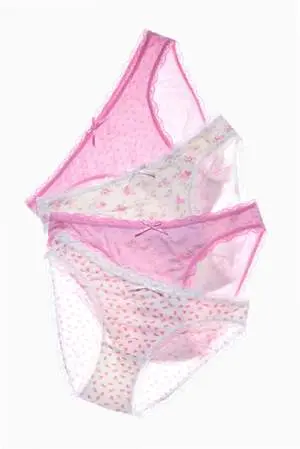 LoveShackFancy Slumber Panty Set Set Of 4