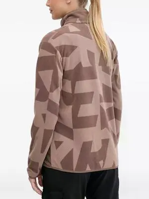 Adidas Geometric Print Zip-up Jacket