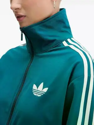 Adidas Zip-up Stripe Track Jacket - Blue
