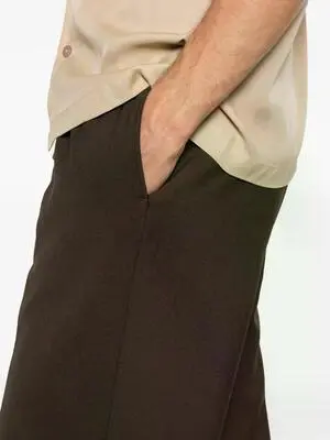 Sandro Elasticated Wide-leg Trousers