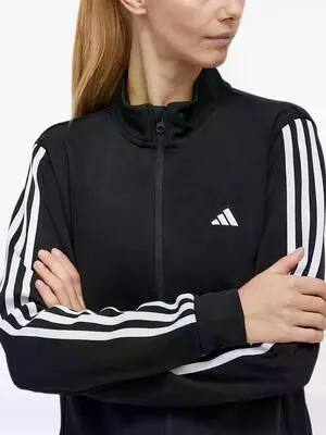 Adidas Striped Zip-up Sweatshirt