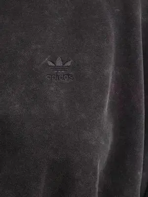 Adidas Logo Detail Cropped Hoodie