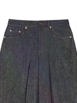 Givenchy Turn-up Cuff Wide Leg Jeans