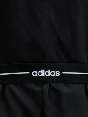 Adidas Cropped Hooded Top