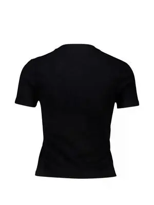 Altuzarra Fine Knit Short Sleeve Crew Neck Sweater