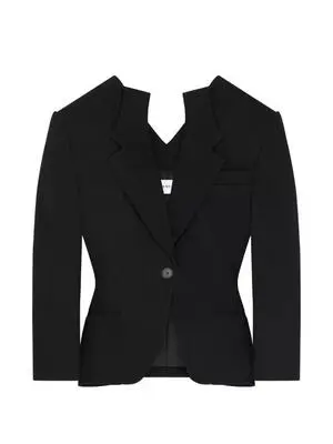 Givenchy Notched Lapel Blazers For Women