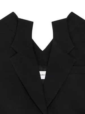 Givenchy Cut-out Notched-lapels Blazer