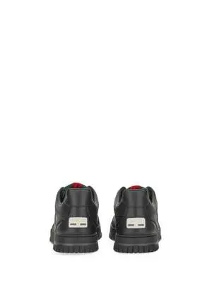 Gucci Re-web Leather Sneakers