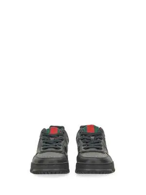 Gucci Re-web Leather Sneakers
