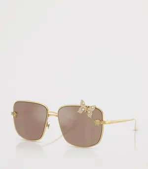 Versace Square Butterfly Sunglasses