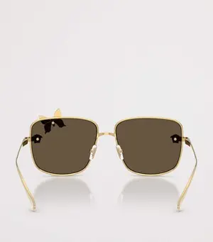 Versace Square Butterfly Sunglasses
