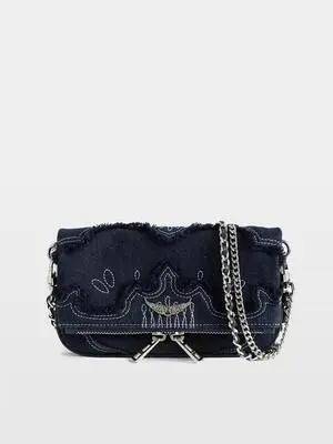 Zadig&Voltaire Rock Mini Clutch Denim