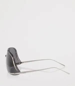 Loewe Shield Mask Rimless Sunglasses