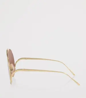 Loewe Hillock Aviator Sunglasses