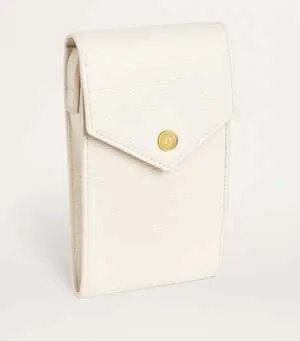 Harrods Leather Phone Pouch