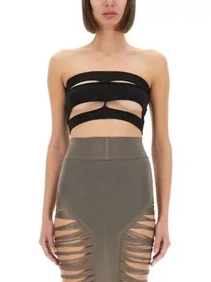 Rick Owens Tanja" Bandeau Top - Black