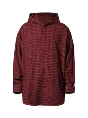 Balenciaga Oversized Shrit For - Redblack