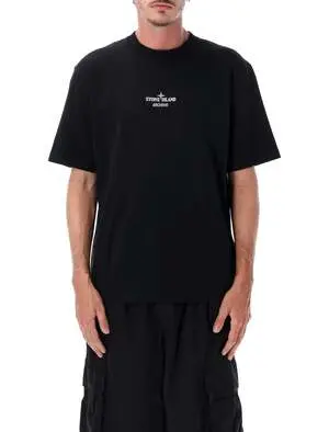Stone Island Fw26 100% Cotton Essential T-shirt - Nero