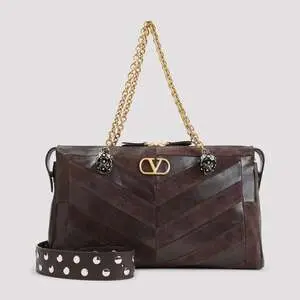 Valentino Garavani Medium Shoulder Bag With Cowhide Leather
