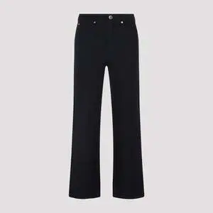 Brioni Cotton Straight-leg Trousers - Blue