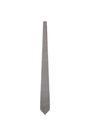 TOM FORD Silk Necktie - Silver