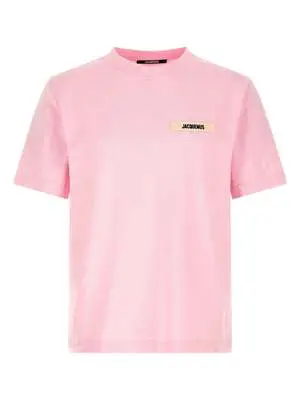 Jacquemus Mini Cotton T-shirt For - Pink