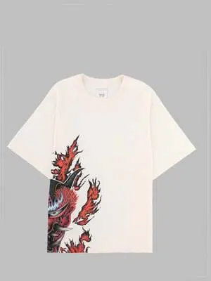 Y3 Minimalist Logo T-shirt For - White