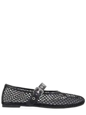 SENSO SENSO Flat Leather Mary Jane Shoes With Buckle Detail