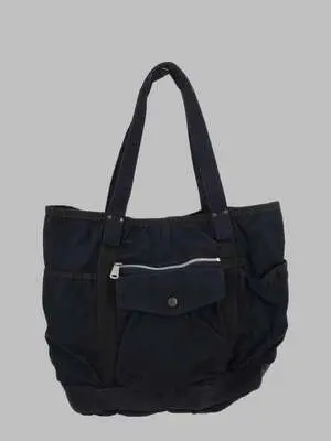 PORTER-YOSHIDA & CO Nylon-cotton Mini Handbag - Blue