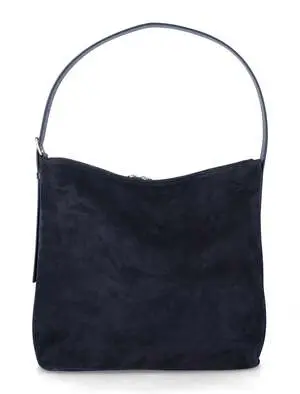 A.p.c. Mini Calf Leather Crossbody Bag - Blu
