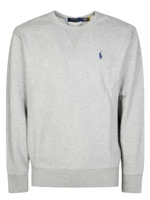 Polo Ralph Lauren Long-sleeve Knit Hoodie - Grigio