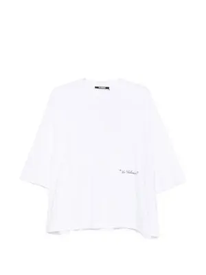 Jacquemus Le Palmier Cotton T-shirt - White
