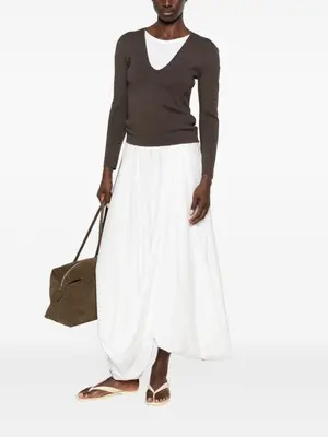 TOTEME V-necked Sweater
