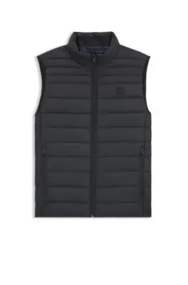 BOSS Water-repellent Vest With Logo Patch