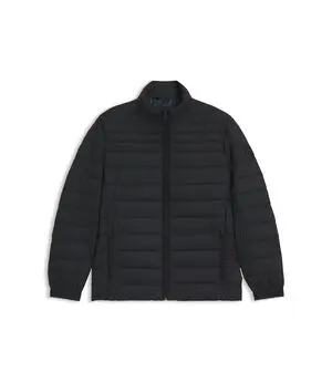 BOSS Packable Water-repellent Padded Jacket With Logo Badge - Black