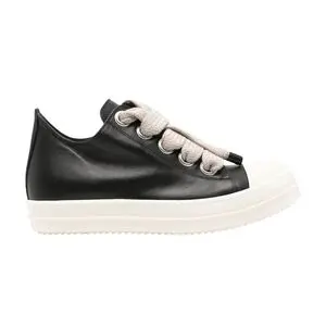 Rick Owens Jumbolace Low Sneaker Milk - Black