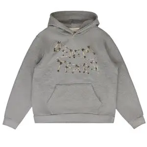 DENIM TEARS Kmg Bones Hoodie - Grey