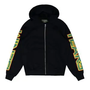 DENIM TEARS Oakley Zip Hoodie - Black