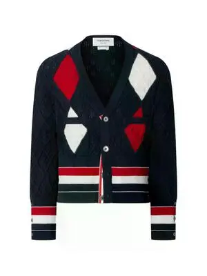 Thom Browne Trimmed Cardigans For Men