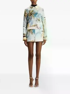 Oscar De La Renta Dominican Landscape Jacket