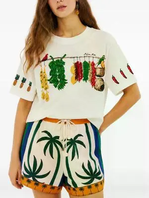 Farm Rio Graphic Print T-shirt