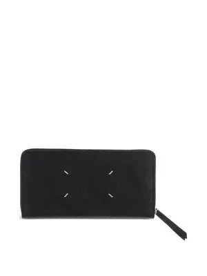 MAISON MARGIELA Stitched Zip Wallet - Black