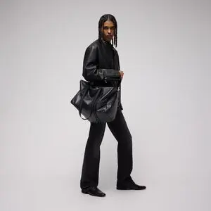 Gucci Medium Duffle Bag With Web Gg Canvas