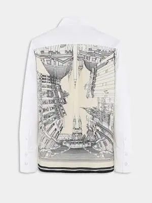 CALLAS MILANO Permanent Collection Sirene Rome Shirt - White