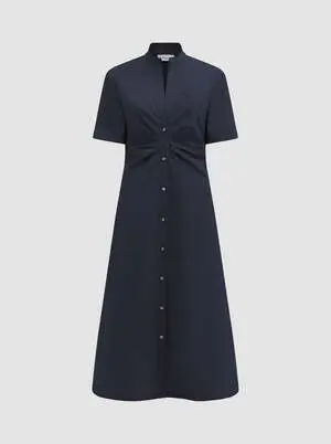 Permanent Collection Noor Shirtdress - Navy