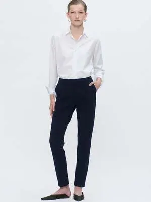 CALLAS MILANO Permanent Collection Cory Jersey Slim Pant - Navy
