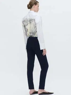 CALLAS MILANO Permanent Collection Cory Jersey Slim Pant - Navy
